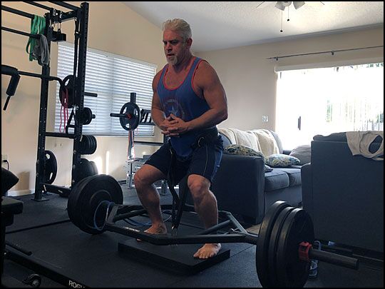 DIY Static Belt Squat and Deficit Deadlift Platform